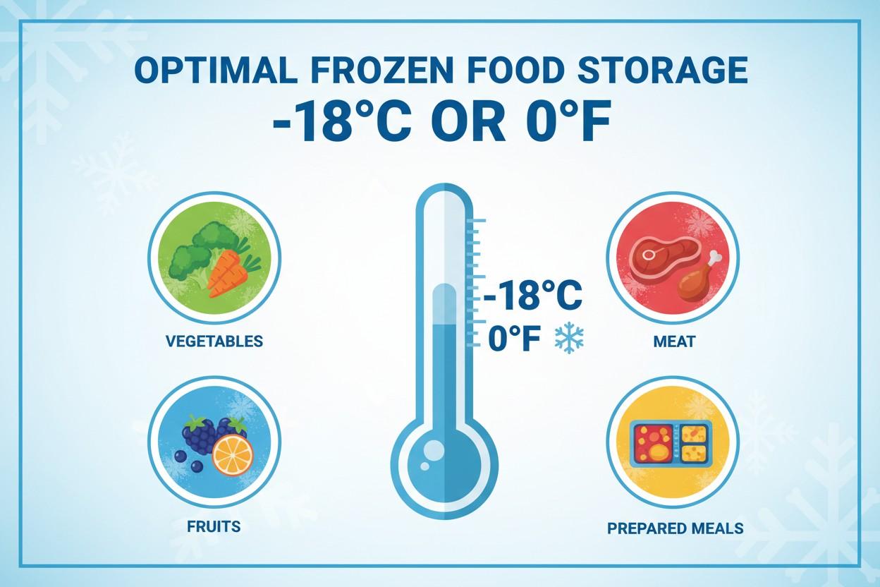 What Temp Should Frozen Food Be Kept At for Maximum Freshness?
