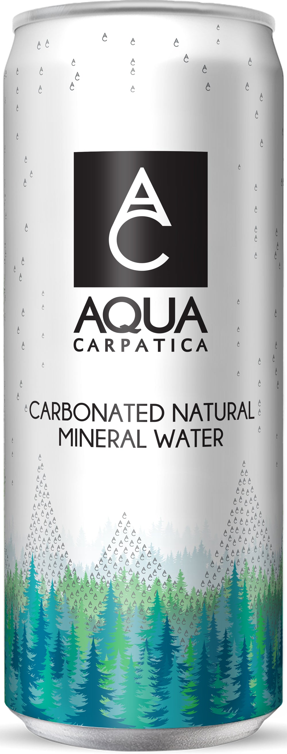 AQUA Carpatica Sparkling Natural Mineral Water 330ml (Sold in multiple