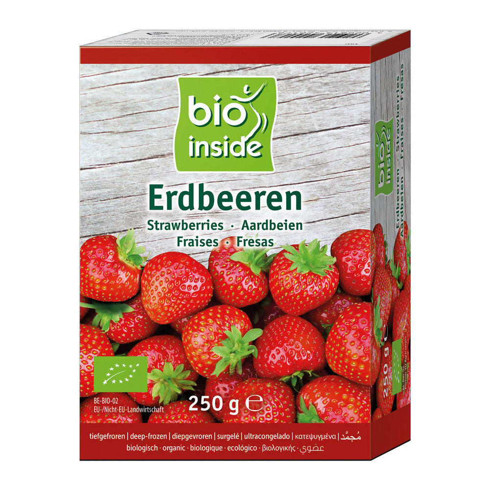 Organic Strawberries 250g (Sold in multiple of 2)