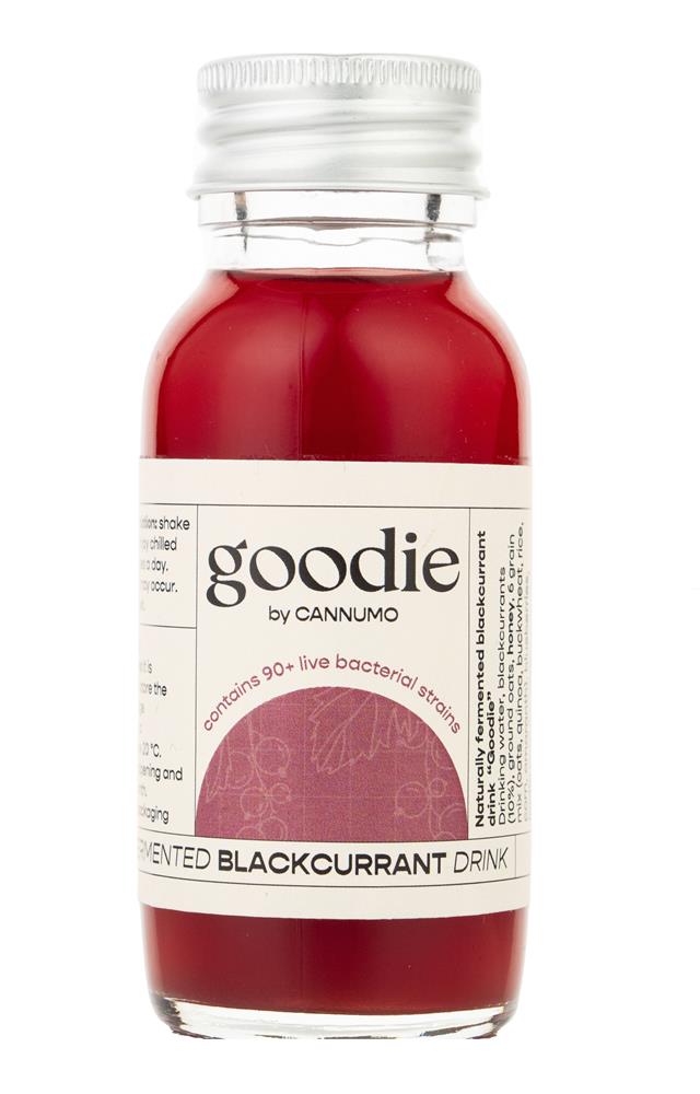 Cannumo GOODIE - Fermented Blackcurrant Drink 60ml (Sold in multiple o
