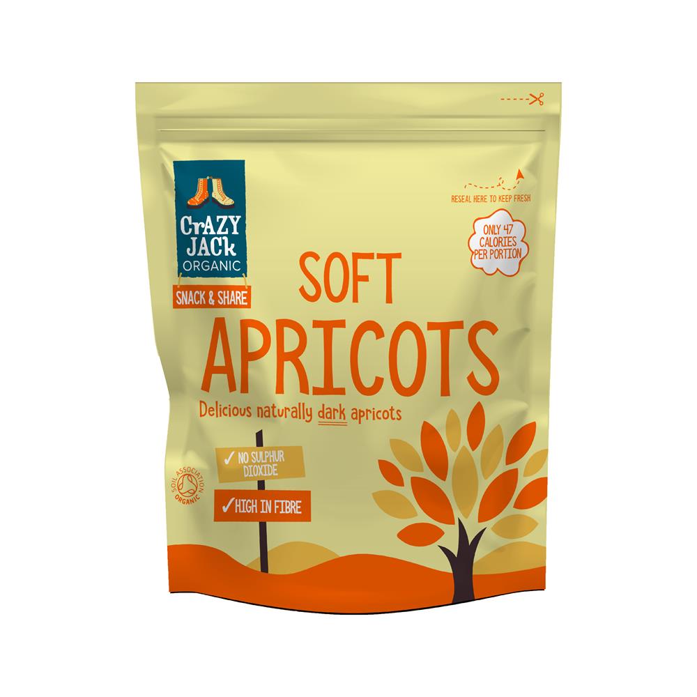 Organic Soft Dried Apricots Ready to Eat | WholeFoodBox