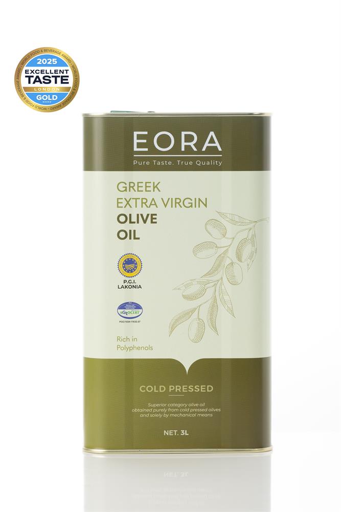 Eora EORA Greek Extra Virgin Olive Oil PGI Lakonia 3 Litre