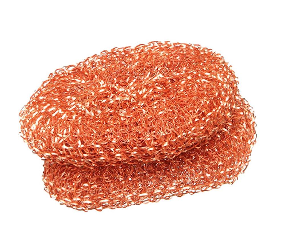 Food Alive Set of 2 Copper Scraper Sponges
