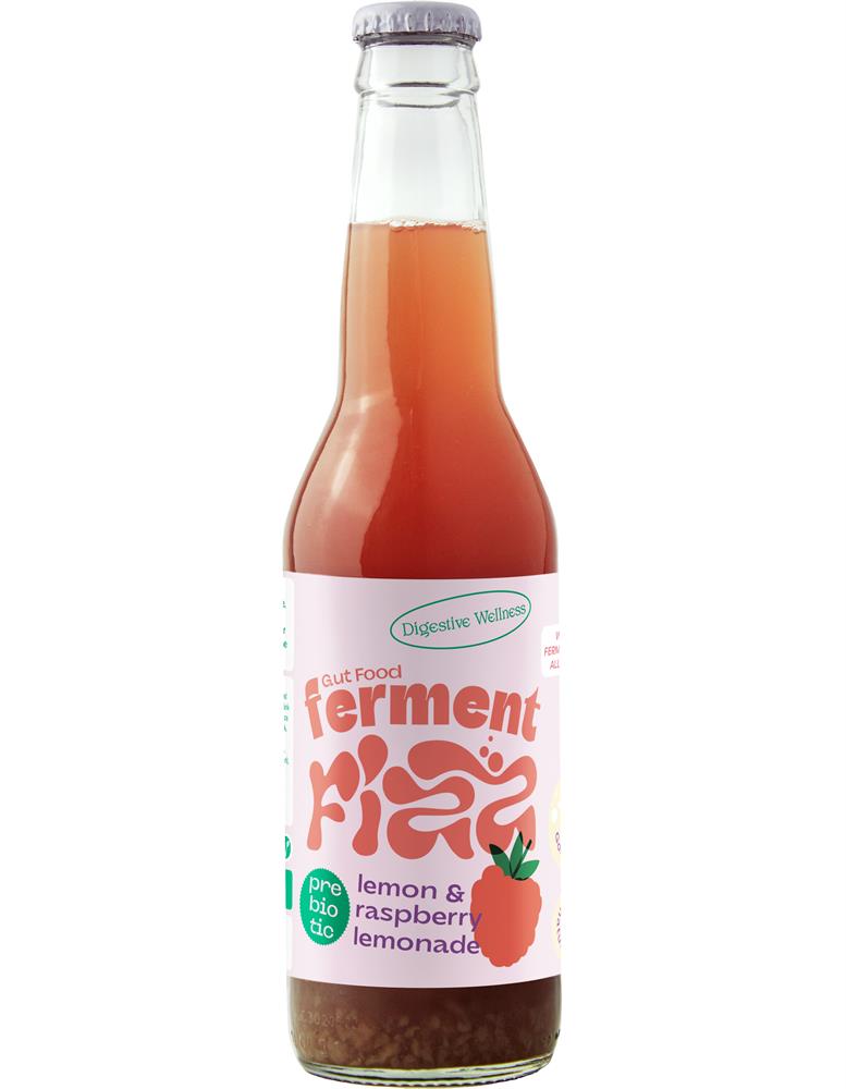 Gut Food Ferment Ferment Fizz Lemon Raspberry Fermented Prebiotic Lemo