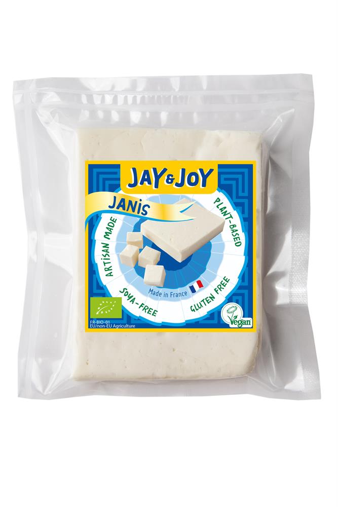 Jay and Joy Organic Janis Feta Plant Based Cheese 140g