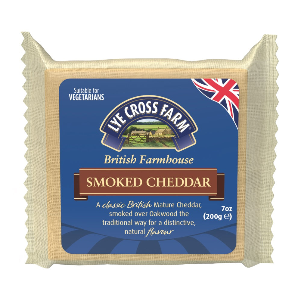 Lye Cross Farm Smoked Cheddar 200g