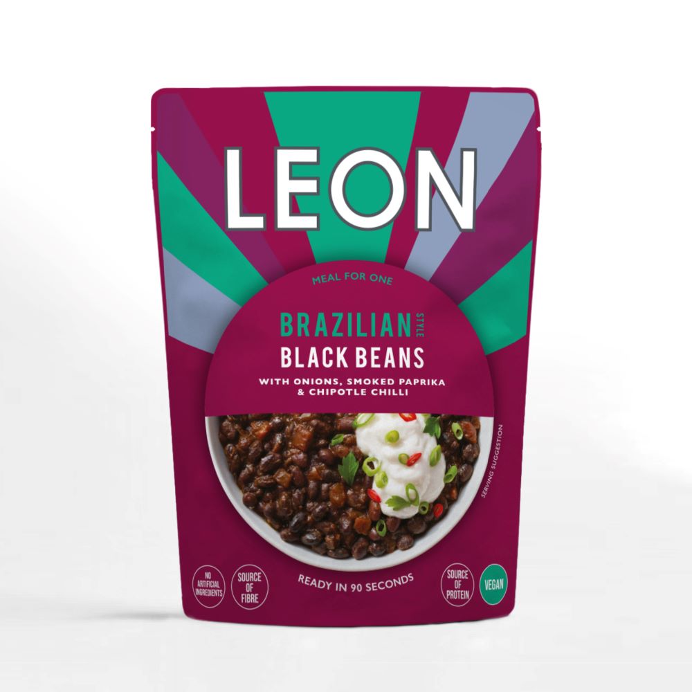 LEON Brazilian Style Black Beans 250g (Sold in multiple of 2)
