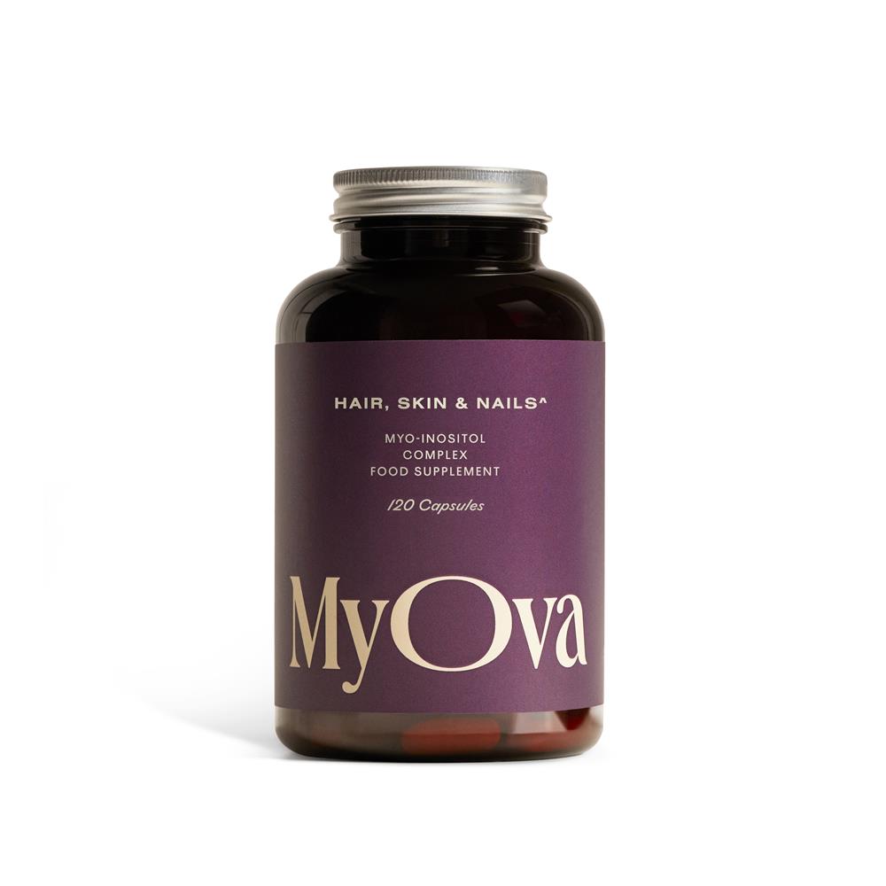 MyOva Hair Skin & Nails Supplement 120 capsules