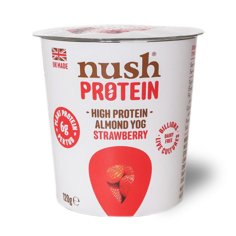 Nush Protein Strawberry Almond M*lk Yog 120g (Sold in multiple of 2)