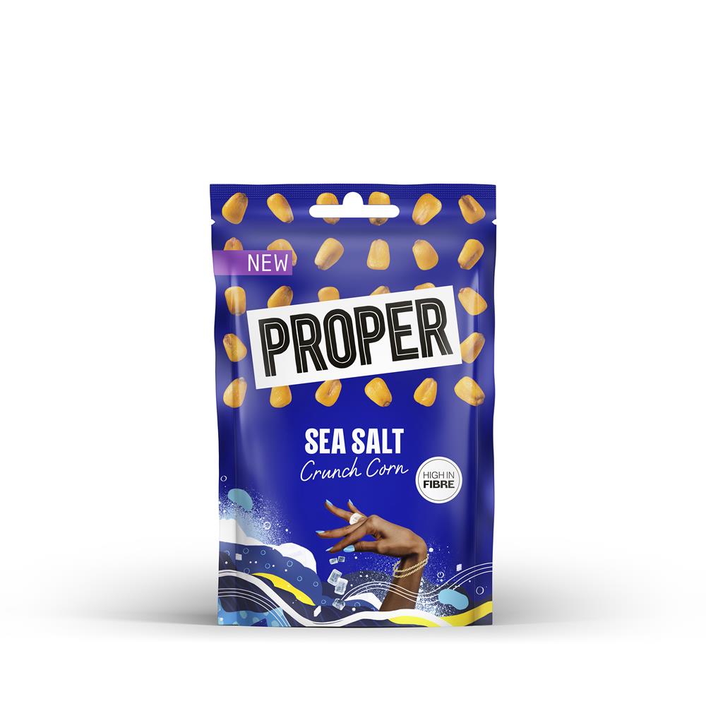 Proper Crunch Sea Salt Crunch Corn 45g (Sold in multiple of 12)