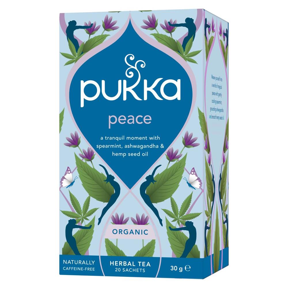 Pukka Herbs Pukka Peace Organic Herbal Tea 20 teabags