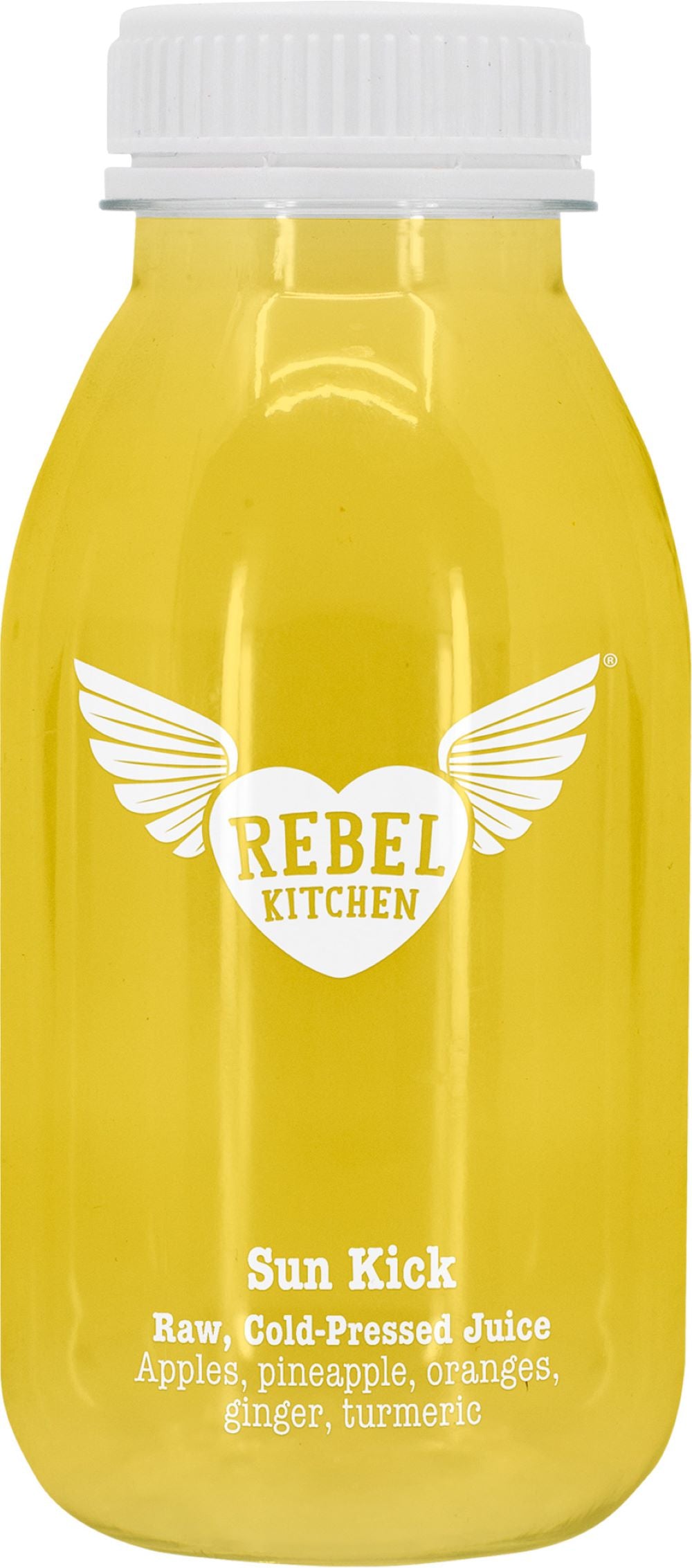 Rebel Kitchen Juice Raw Juice Sun Kick 250ml made in Kent UK