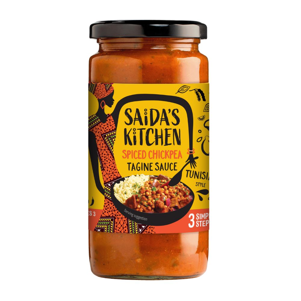 Saidas Kitchen Saida's Kitchen Spiced Chickpea Tagine Sauce 370g (Sold