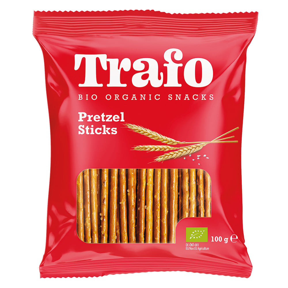 Organic Pretzel Sticks 100g (Sold in multiple of 12)