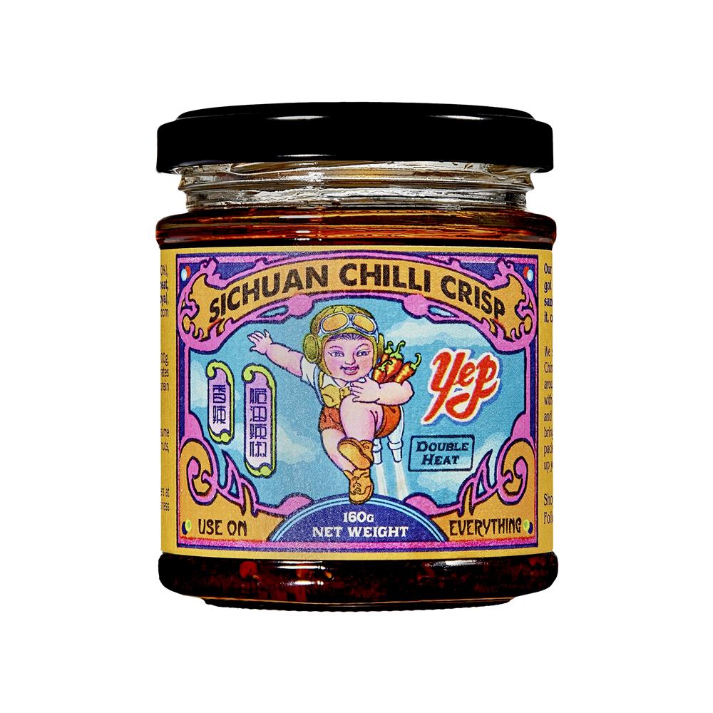 Yep Kitchen Sichuan Chilli Crisp Double Heat 160g